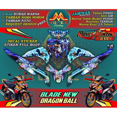 Jual decal blade/decal sticker honda blade 110 new full body termantap ...