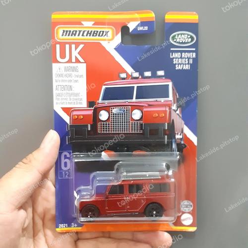 Jual Matchbox Land Rover Series II Safari UK SERIES - Kota Bogor ...
