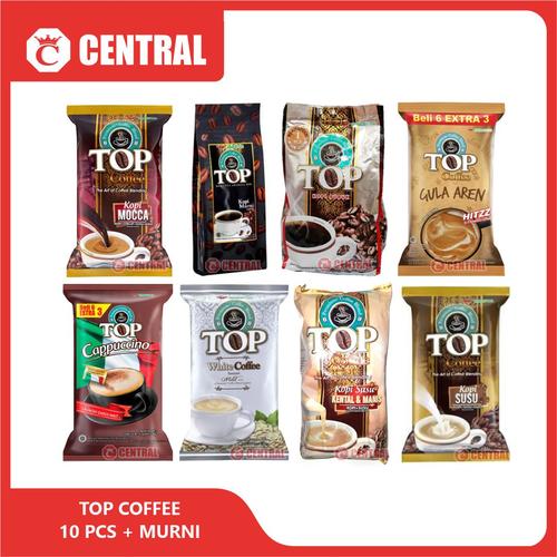 Jual KOPI TOP COFFEE 10 SACHET & KOPI MURNI - WHITE COFFE 4'S - Kab ...