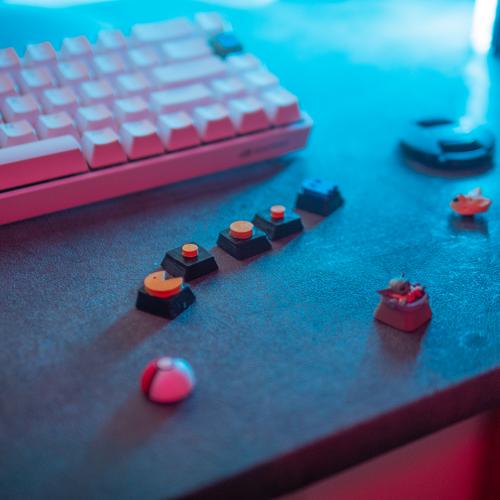 Jual Artisan Keycap Keycaps - PacMan Set (5 pcs) - for Mechanical ...