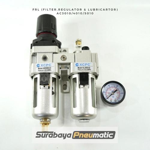 Jual FRL - AC 5010-10 (Drat 1") - Filter Regulator Lubricator - AC5010 ...