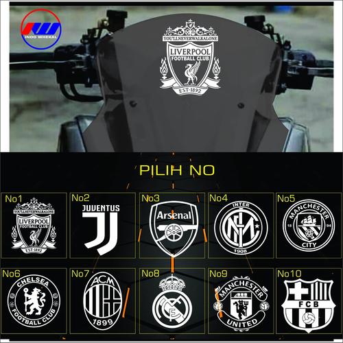 Jual STIKER CUTTING LOGO SEPAK BOLA - Hitam, 6 - Kab. Cilacap - Indo ...