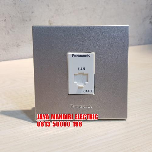 Jual SAKLAR PANASONIC DATA CAT5E STYLE SILVER / OUTLET LAN CAT5 PANASONIC - Jakarta Pusat - Jaya ...