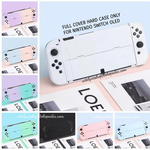 Jual Hard Case Full Cover for Nintendo Switch OLED - BLUE GREEN - Kota ...