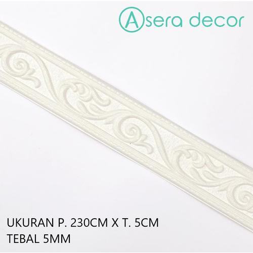 Promo Wallpaper List / Lis Profil Border Foam Stiker 3D Ukuran 230 cm x ...