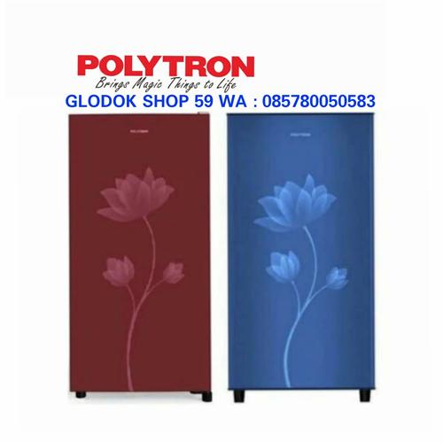 Jual KULKAS 1 PINTU POLYTRON PRB-179R/B - DIRECT COOLING SYSTEM 170L ...