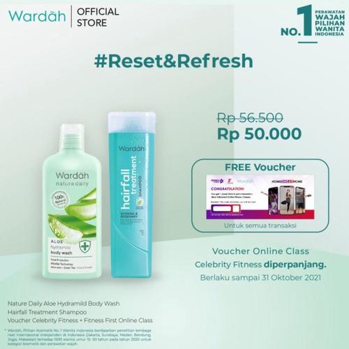 Jual WARDAH X CELFIT - RESET & REFRESH - Kota Bekasi - be_care | Tokopedia