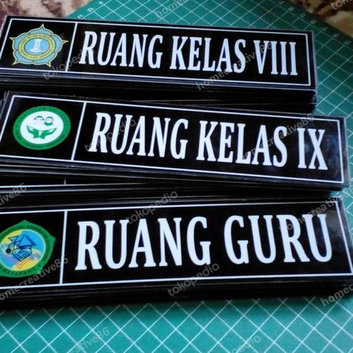 Jual papan nama ruang akrilik costum tempel - uk.5x20cm - Kab.Ciamis ...