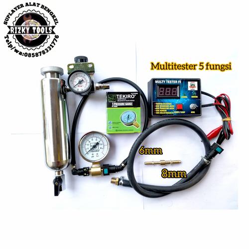 Jual sepaket alat servis injeksi motor tabung infus tester injektor ...