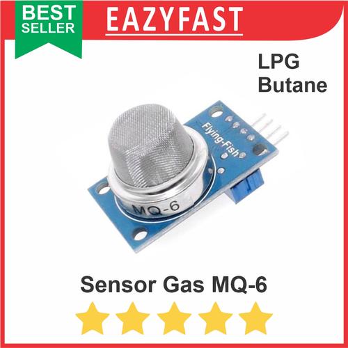 Jual MQ-6 MQ6 Sensor Gas LPG Butane Propane mudah terbakar Module ...