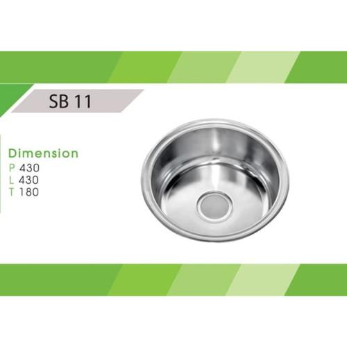 Jual Bak Cuci Piring Royal SB 11 Royal Kitchen Sink Bulat SB 11 murah ...