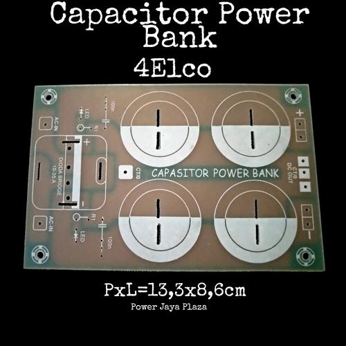 Jual PCB PSU Capacitor kapasitor Bank 4 Elco pcb fibre glass - Kota ...