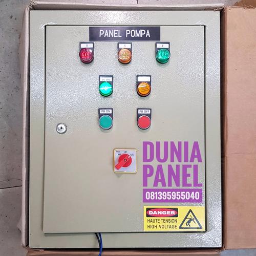 Jual PANEL POMPA SAMPIT 3PHASE 1X1,1KW/1,5HP 1 TANKI + PELAMPUNG 5METER ...