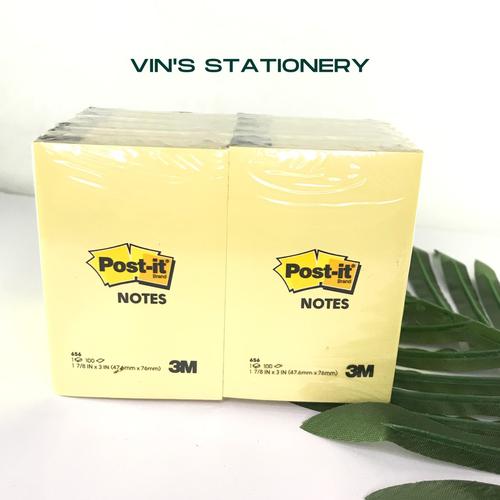 Jual ORIGINAL STICKY NOTE / POST IT 3M 656 WARNA KUNING PER SATUAN ...