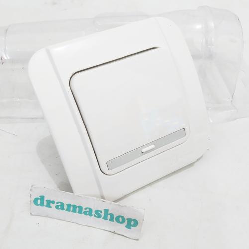 Jual Saklar Engkel IB Broco Galleo Snow White/ Single Switch - Jakarta ...