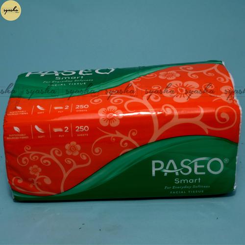 Jual Tisu Tissue Facial Kecantikan Wajah merk Paseo 250 Sheet 3ply ...