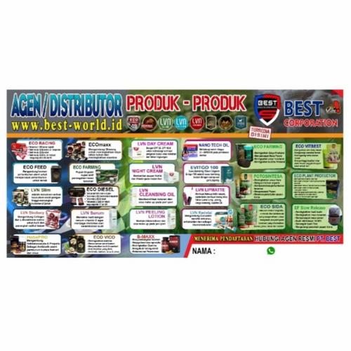 Jual SPANDUK PRODUK BEST CORPORATION 2M X 1M - Kota Padang - TOKO ...