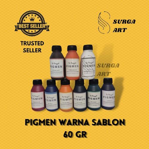 Jual Pigmen 60gr Pewarna Sablon/ Resin /Cat Tembok /Clay/ Basis Air ...