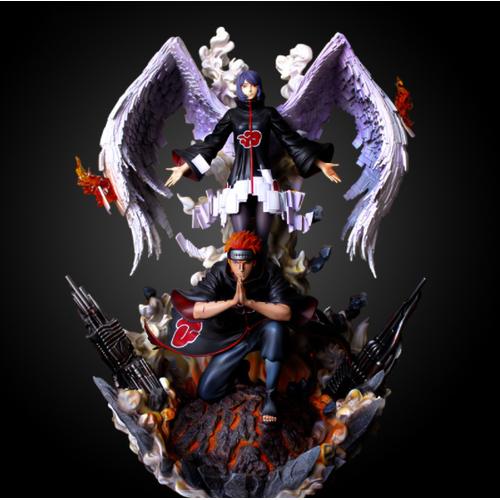 Jual Figure Naruto - Akatsuki Pain Yahiko Chibaku Tensei & Konan Battle ...