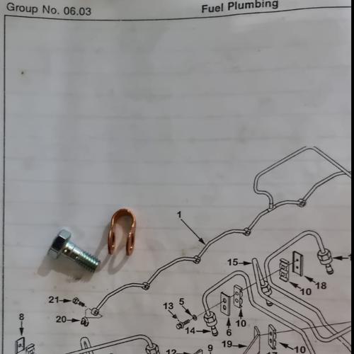 Jual 3905307 SCREW, BANJO CONNECTOR CUMMINS 4BT/6BT - Kota Samarinda ...