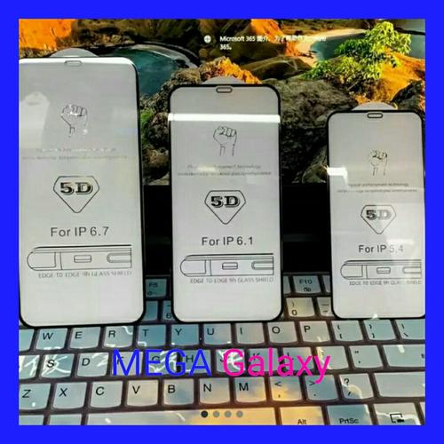 Jual Tempred Glass iPhone 13 Pro Max Ip 13/ 13 Pro Ip 13 Mini 5D - ip ...