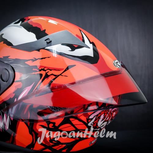 Promo SPOILER HELM KYT 3D TTCOURSE BIG | SPOILER 3D TTC | 3D TT COURSE ...