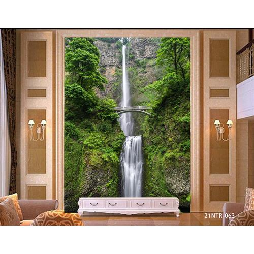 Jual Wallpaper Custom Photowall Background Motif Alam Air Terjun ...