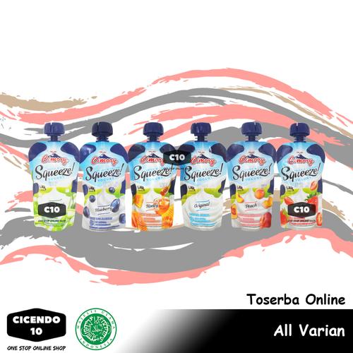 Jual VARIAN Cimory Squeeze Yogurt Susu Aneka Rasa Kemasan Pouch Halal ...