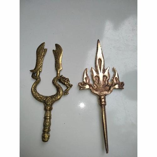 Jual paket koleksi tombak naga kembar api kuningan - Kota Tangerang ...