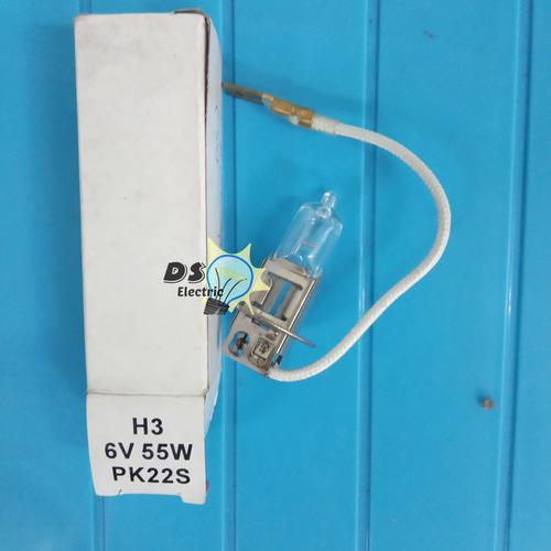 Jual Lampu Halogen H3 6V 55W 6 Volt 55 Watt - Kota Yogyakarta ...