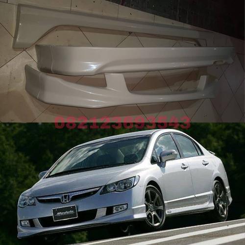 Jual Bodykit samping sideskirt civic FD modulo Japan plastik abs ...