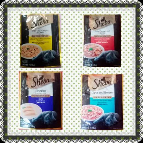 Jual Sheba Cat Food 70gr / Sheba Tuna Sheba chicken Sheba 70gr - Tuna ...