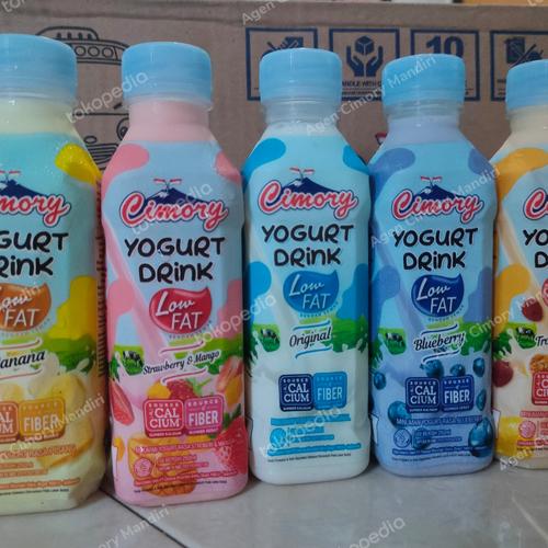 Jual Cimory Yogurt Drink Low Fat 250ml - bluebery lowfat - Kota ...