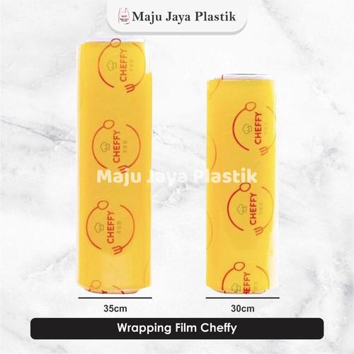 Jual CHEFFY WRAPPING ROLL 500 meter PLASTIK KEMASAN MAKANAN Note - 35cm ...