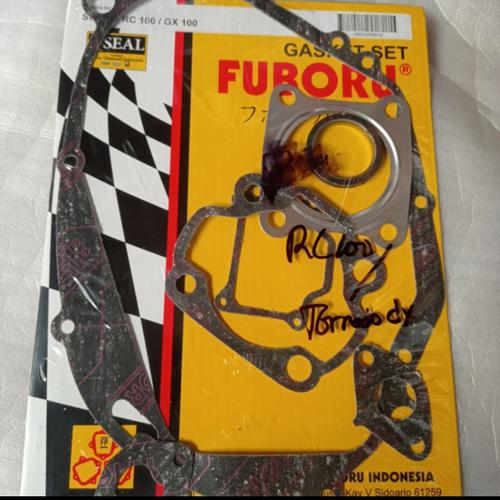 Jual perpak paking set gasket fulset suzuki rc rc100 dk bravo tornado GX - Kota Yogyakarta ...