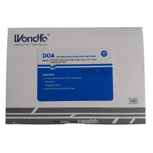 Jual MULTI 3 PARAMETER WONDFO-DRUG RAPID TES-WONDFO RAPID TESTS - 1 pcs ...