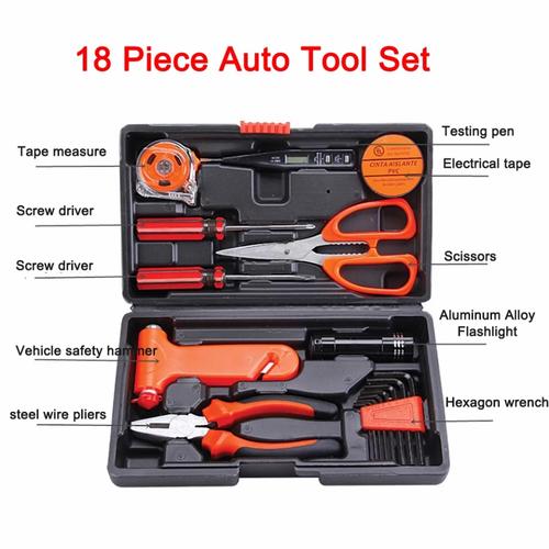 Jual Alat Perkakas 18 Pcs - Toolset Toolkit Toolbox Hand Tool Kit Set ...