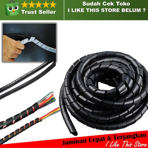 Jual Pelindung Pembungkus Kabel Listrik Power - Spiral - Selang Kabel ...