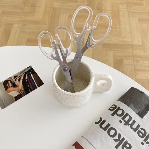 Promo Gunting Kertas Transparan Aesthetic Muji Style Scrapbook Scissors ...