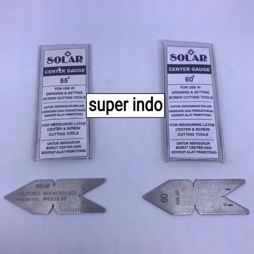 Jual MAL PAHAT ULIR THREAD / MAL SUDUT / CENTER GAUGE / SCREW CUTTING ...