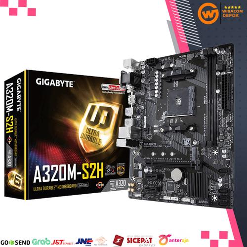 Jual Gigabyte GA-A320M-S2H (AM4, AMD Promontory A320, DDR4, USB3.1 ...