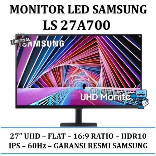 Jual Monitor LED Samsung LS 27A700 / LS-27A700 - 27" IPS UHD - Jakarta ...