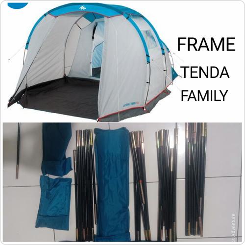 Jual Frame tenda Family 4.1 original tenda keluarga rangka tenda family ...