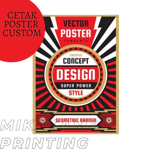 Jual Cetak Poster Custom |Permeter |+ Laminasi - Kab. Tangerang ...