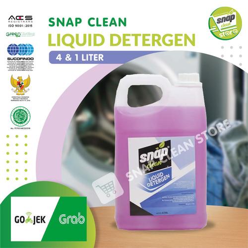 Jual LIQUID DETERGEN SNAP CLEAN - 4Lt [Khusus Instan Kurir] - Jakarta ...
