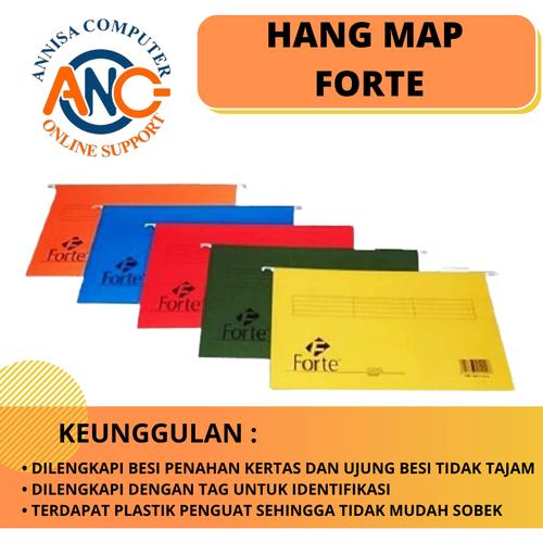Jual Hanging Map Forte / Hang Map F4 - Map Gantung Forte - Warna Hijau ...