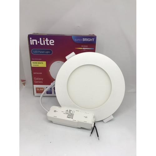 Jual LAMPU DOWNLIGHT LED PANEL 6 WATT 6W BULAT INLITE IN-LITE - Putih ...
