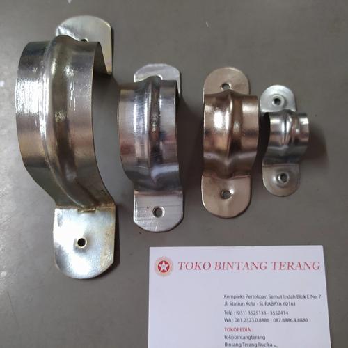 Jual Klem Pipa / Klem Plat Besi Tebal / Klem Omega / Klem Besi 2 inch ...