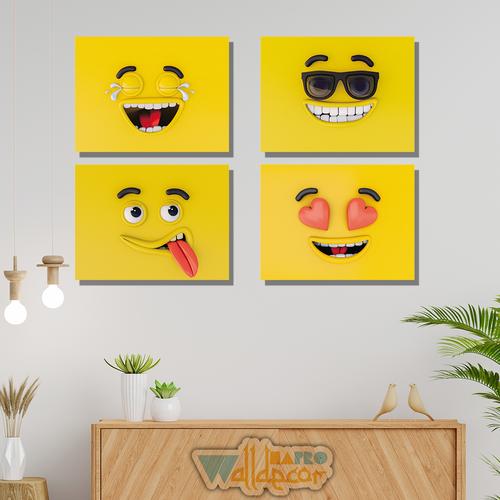 Jual Hiasan Dinding Animasi Lucu Emoji Pajangan Dinding Emoticon Lucu ...