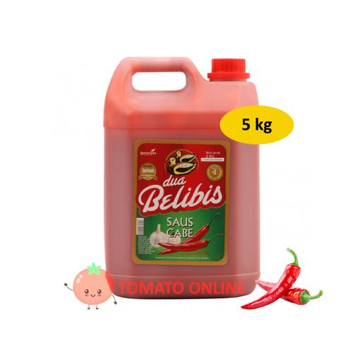 Jual Sambal Saus Cabe Dua Belibis Jerigen Dirigen Galon 5 kg / 5kg ...
